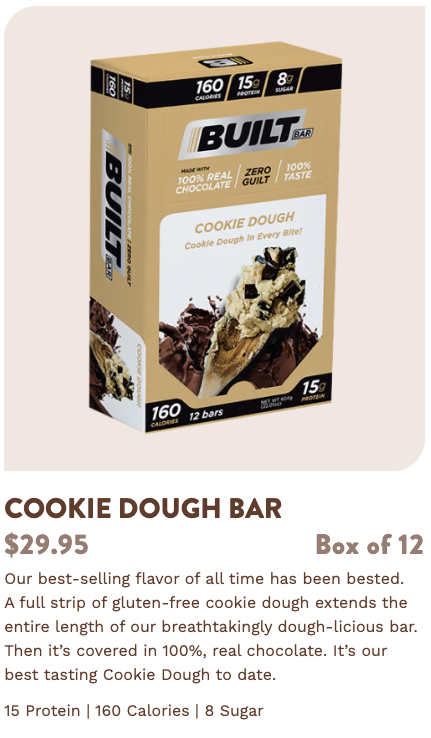 Built Bar: Watch the new commercial announcing Cookie Dough and Coconut ...