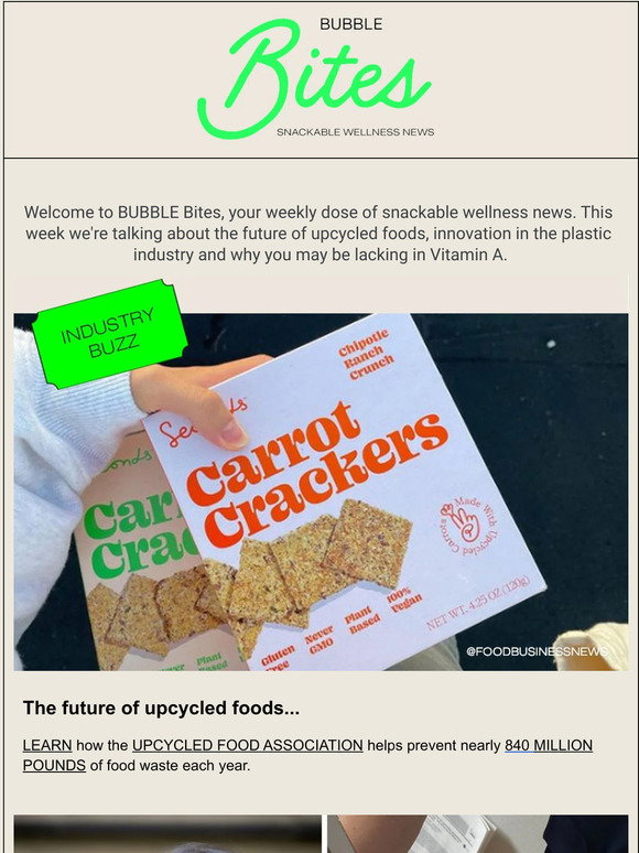 Bubble Goods: From The Secrets of Upcycled Foods to How Fruits Could ...