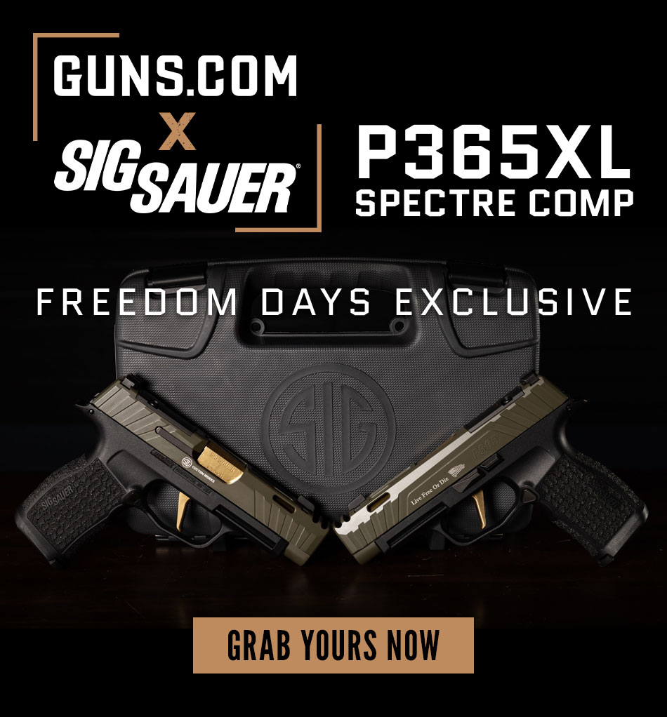 Guns.com: EXCLUSIVE OFFER: SIG Sauer P365XL Spectre Comp Freedom Days ...