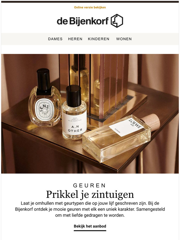 De Bijenkorf: Ontdek welk parfum het beste bij je past | Milled