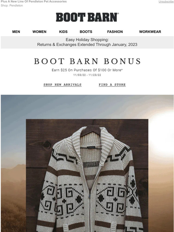 BootBarn.com: New Pendleton Arrivals | Milled