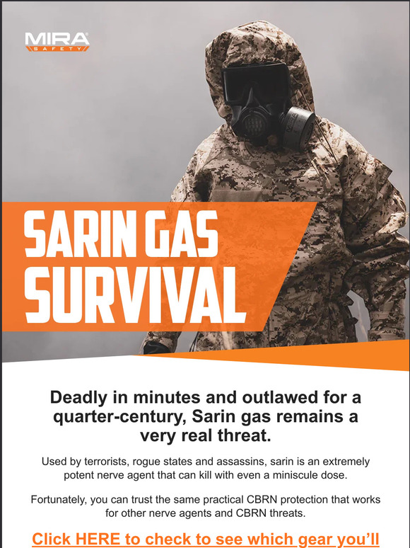 MIRA Safety: Your 2022 Sarin Gas Gear Guide ☣️ | Milled