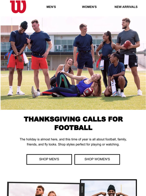 Wilson: THANKSGIVING AGENDA: FLY ROUTES & LOOKS | Milled