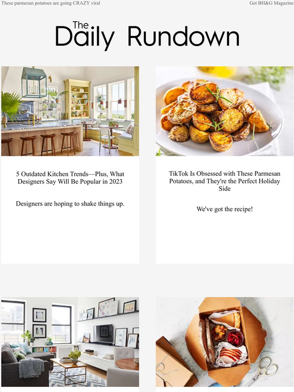 Better Homes and Gardens: 5 Outdated Kitchen Trends—Plus, What ...