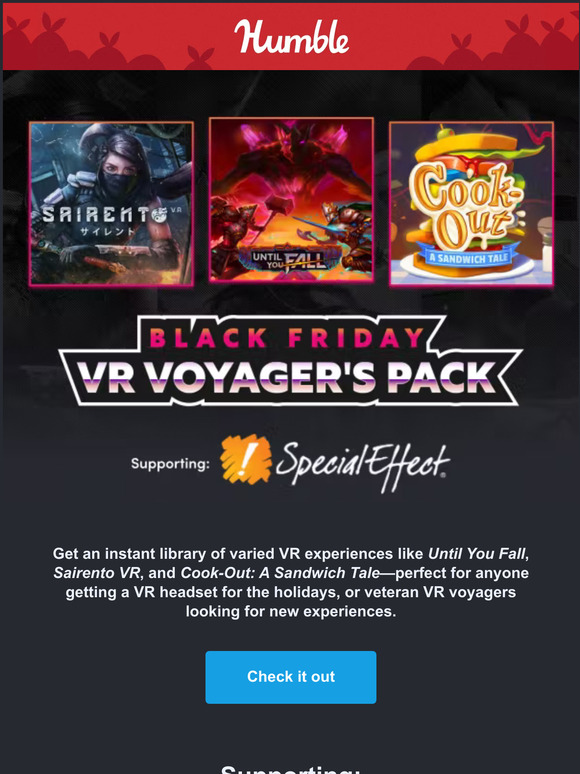Humble Bundle: Explore worlds of VR in our Black Friday game bundle | Milled