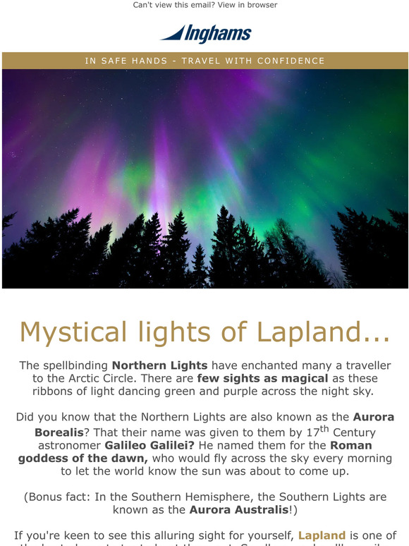 Inghams: Mysteries of the Northern Lights unveiled... | Milled