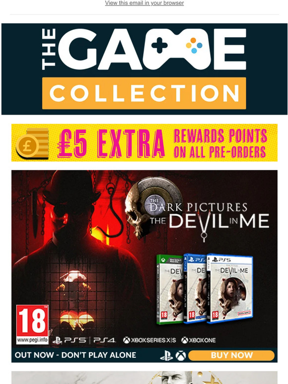 The Game Collection: "Are You Checking in...?" - 'The Devil in Me' is ...