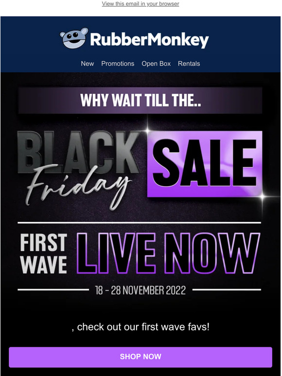 Rubber Monkey: Check out our First Wave Favs! | Milled