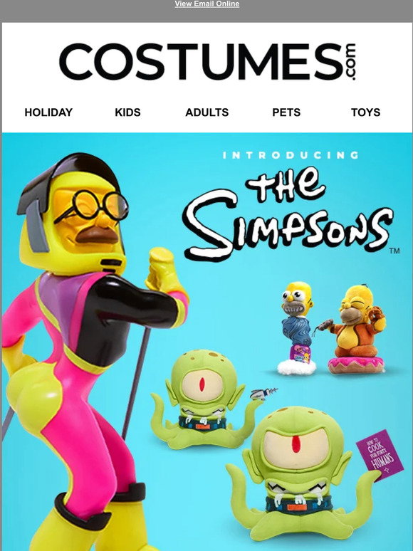 Costumes: Woo-hoo! The Simpsons are here! 🍩 | Milled
