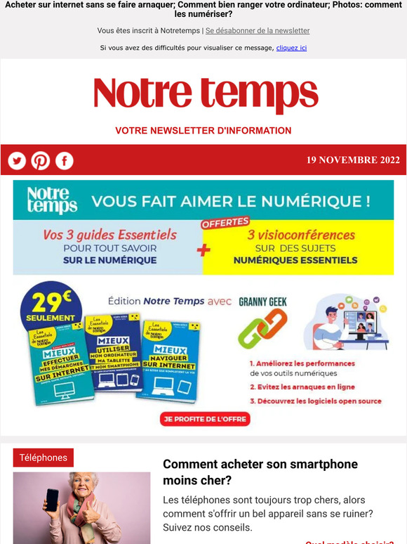Notre Temps: Smartphone: nos astuces pour l'acheter moins cher ...