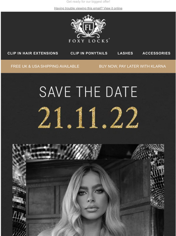 Foxy Locks: Black Friday incoming... | Milled