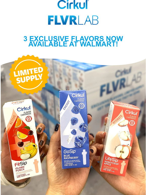 Cirkul: Now At Walmart: Limited Edition Flavors! | Milled