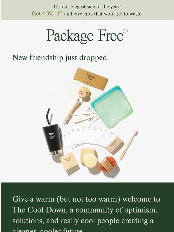 Package Free: Say hello to the “Cool Kit.” | Milled