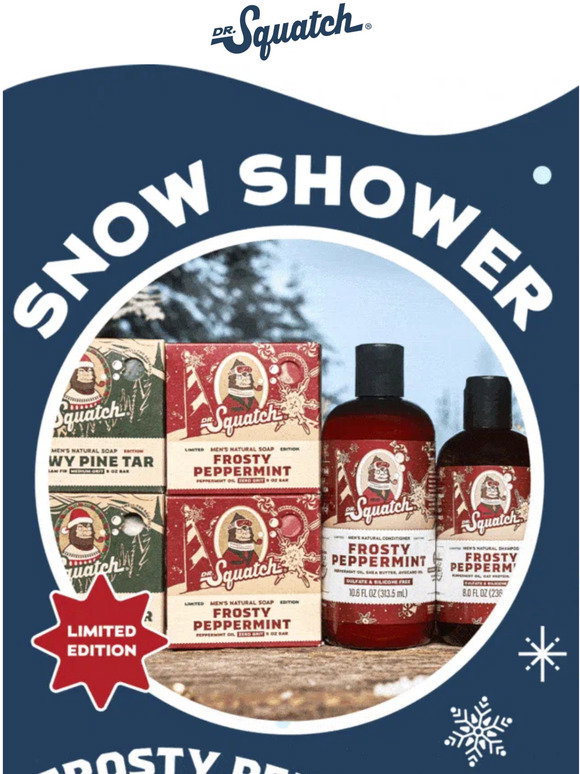 Dr. Squatch: SNOW SHOWER | Milled