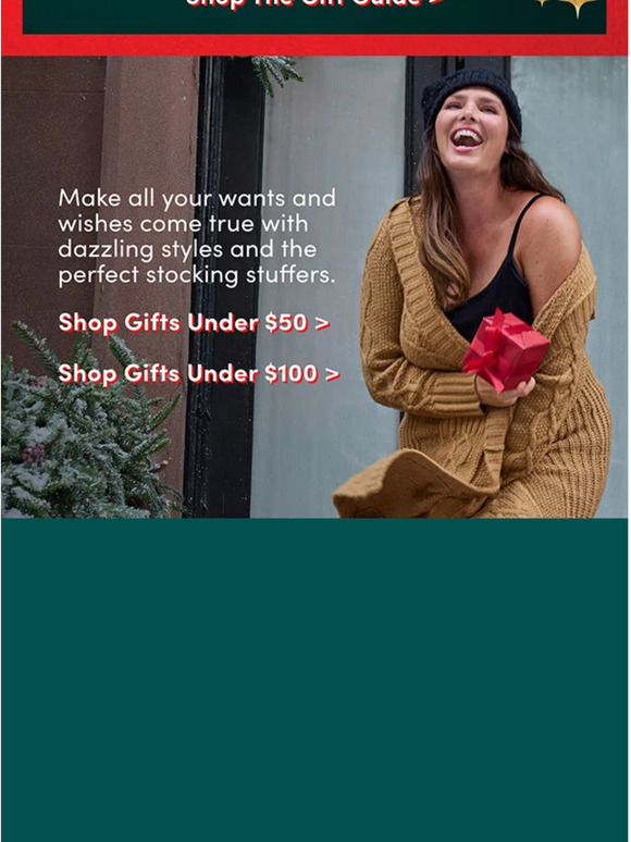 Torrid: Everything on your holiday wish list is here🎁🎄 | Milled