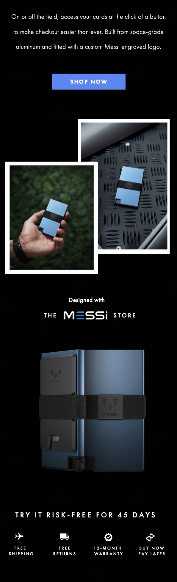 Ekster: NEW: The Messi Wallet | Milled