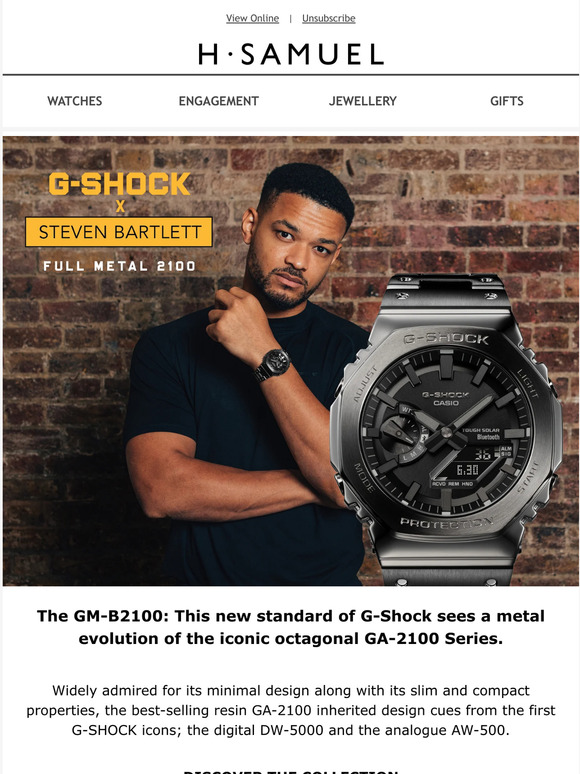 H. Samuel: Discover the new Casio x Steven Bartlett collaboration | Milled