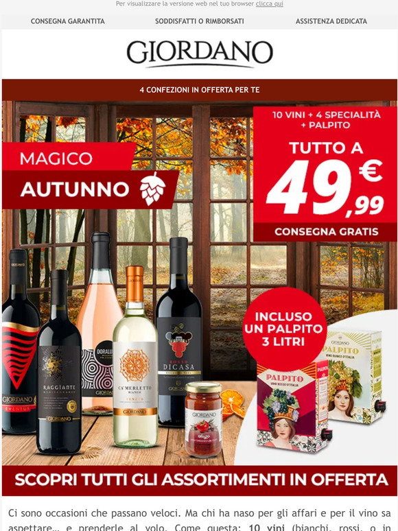 Giordano Vini: Scopri cosa ti porti a casa oltre a questi 10 vini e 4 ...