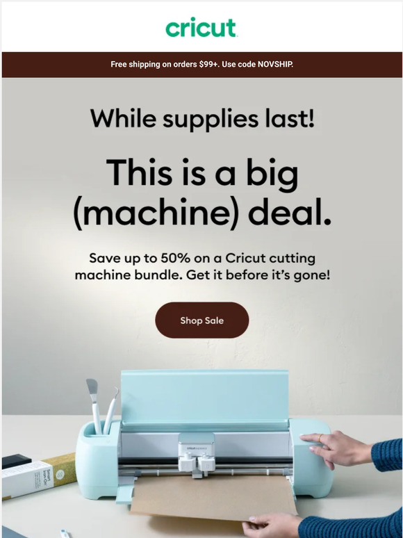 Cricut: Big Cricut (Machine) Deal Inside | Milled