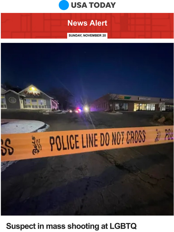 Usa Today News Alert Suspect In Mass Shooting At Lgbtq Nightclub In