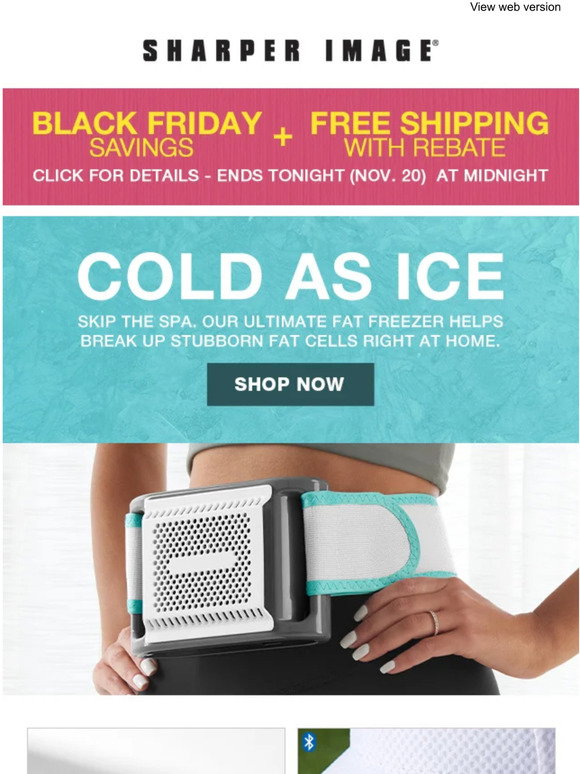 Sharper Image Fat Freezer