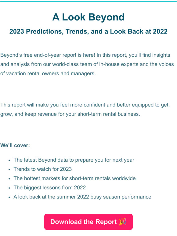 Beyond: 📄 Free Report: A Look Beyond | 2023 Predictions, Trends, and a ...