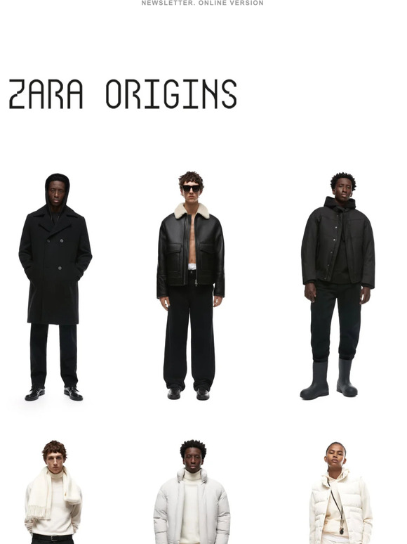 Zara: ZARA MAN launches the second Origins drop for the AW22 season | Milled
