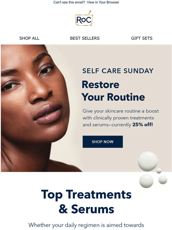 RoC Skincare: Happy Self Care Sunday! | Milled