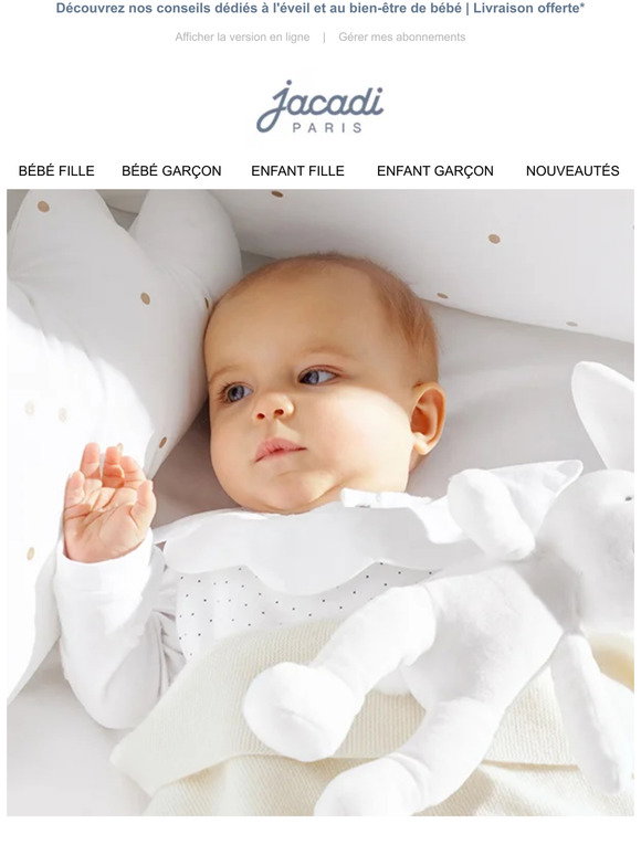 Jacadi: Bien accompagner bébé dans ses premiers instants | Milled