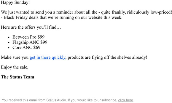 Status Audio: Get Between Pro at $99! | Milled