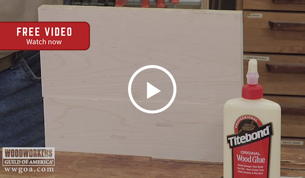 Woodworkers Guild of America: Gluing Wood Using a Rub Joint | Milled