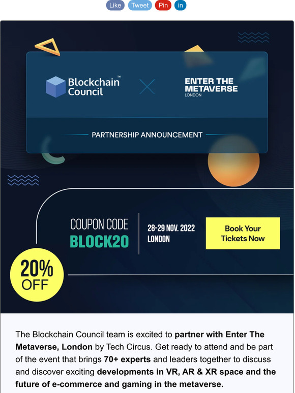 Blockchain Council: Blockchain Council Partners With Enter The ...