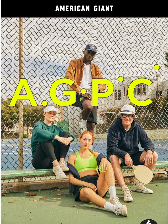 American Giant: It’s here: Shop the American Giant Pickleball Club ...