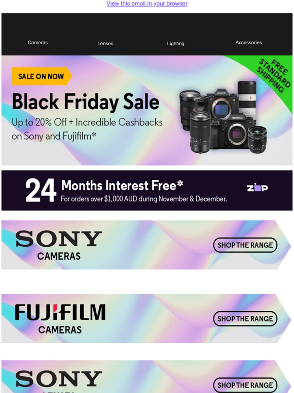 CameraPro: Black Friday Sale Sneak Peek! Start Your Shopping Now | Milled
