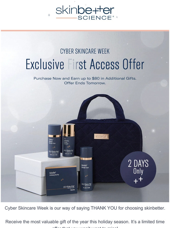 SkinBetter Science: 💌 VIP Only | Exclusive First Access | Milled