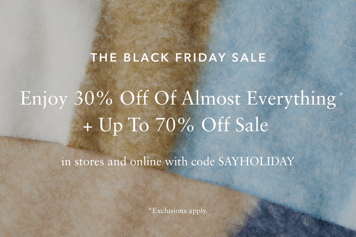 Vince.: Black Friday Starts Now: 30% Off Almost Everything | Milled