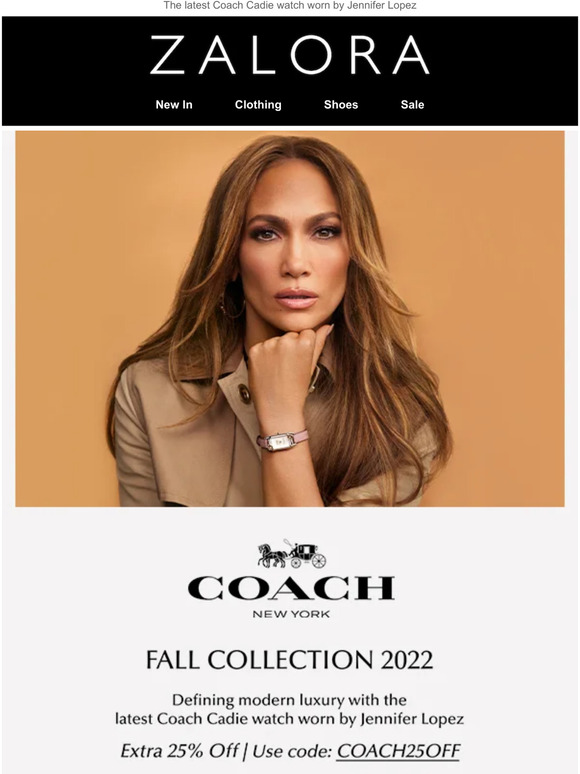 ZALORA SG: COACH: The Fall Collection 2022 ⌚🍃 | Milled