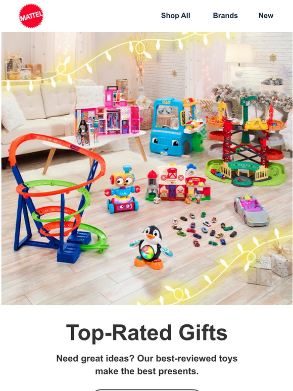 Mattel: Best of the best! Shop our Top-Rated Gifts. | Milled