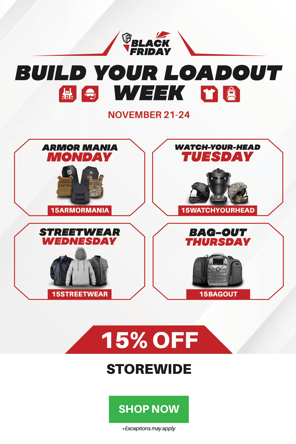 Bulletproof Zone: 🥳 Our annual Build-Your-Loadout Week is BACK | Milled