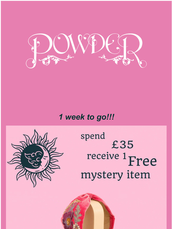 Powder: Think Pink! Our Powder Pink Week Promotion IS HERE!! | Milled