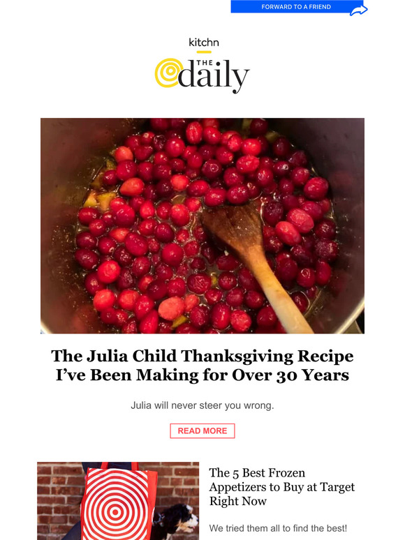 Kitchn: The Julia Child Thanksgiving Recipe I’ve Been Making for Over ...