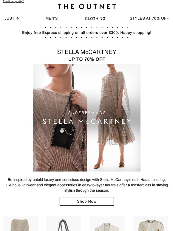 THE OUTNET.COM (UK): Get inspired by Stella McCartney at up to 70% off ...