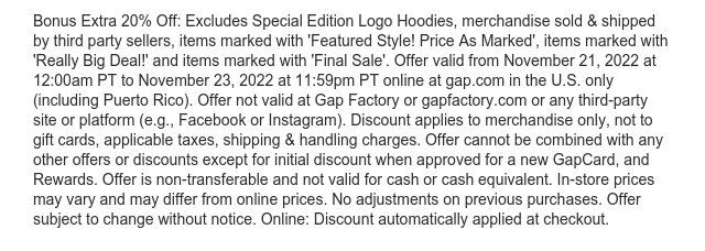 Gap: You've got TRIPLE deals + GIFTS from $10 | Milled