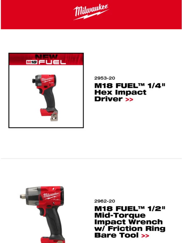 Milwaukee Tool: 3X Less Vibration | Milled