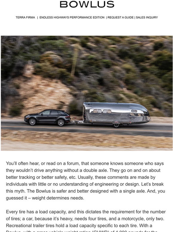 Bowlus: Understanding Single & Double Axles | Milled