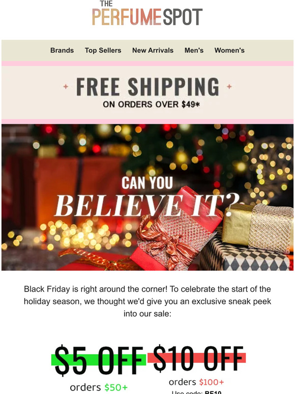 The Perfume Spot: An exclusive peek into our Black Friday sale | Milled