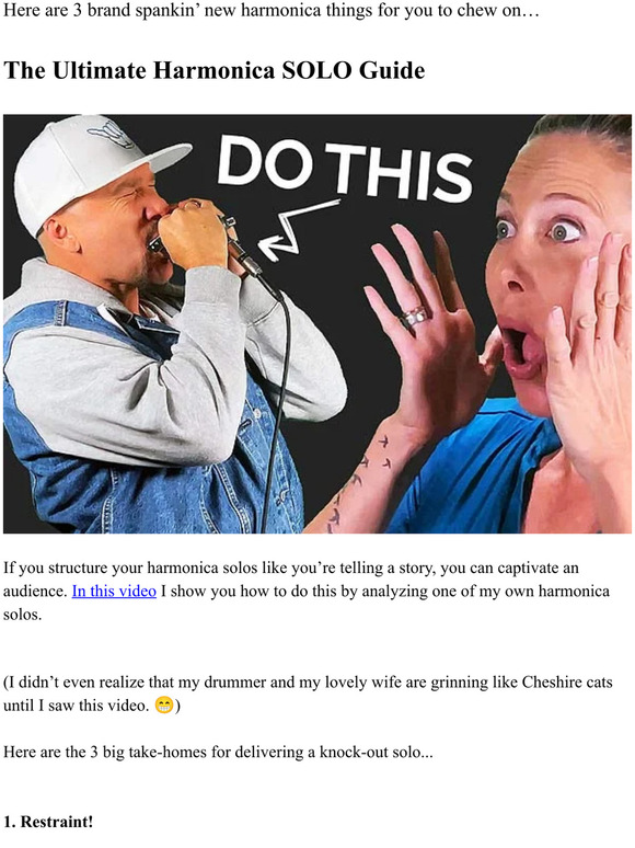 Harmonica: The Ultimate Harmonica SOLO Guide | Milled