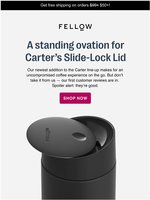 Fellow Products: The reviews are in for Slide-Lock Lid! | Milled