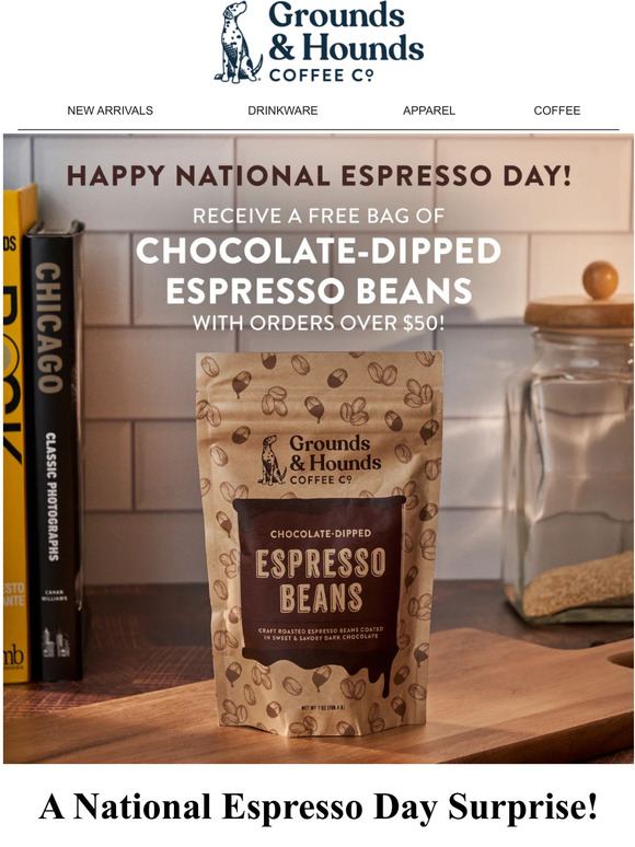 Grounds & Hounds Coffee Co.: A National Espresso Day Surprise! ☕ | Milled