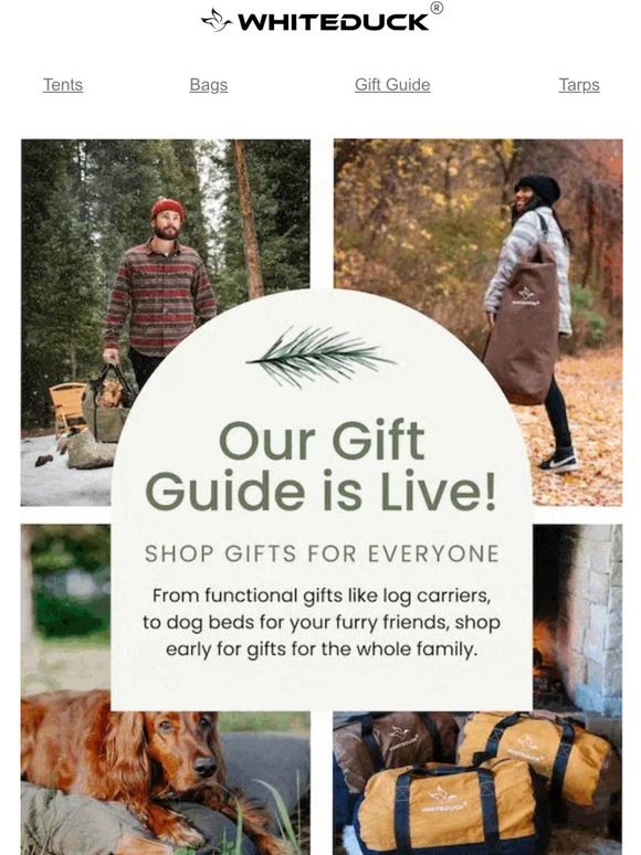 White Duck Outdoors: Our Gift Guide is Officially Live! | Milled